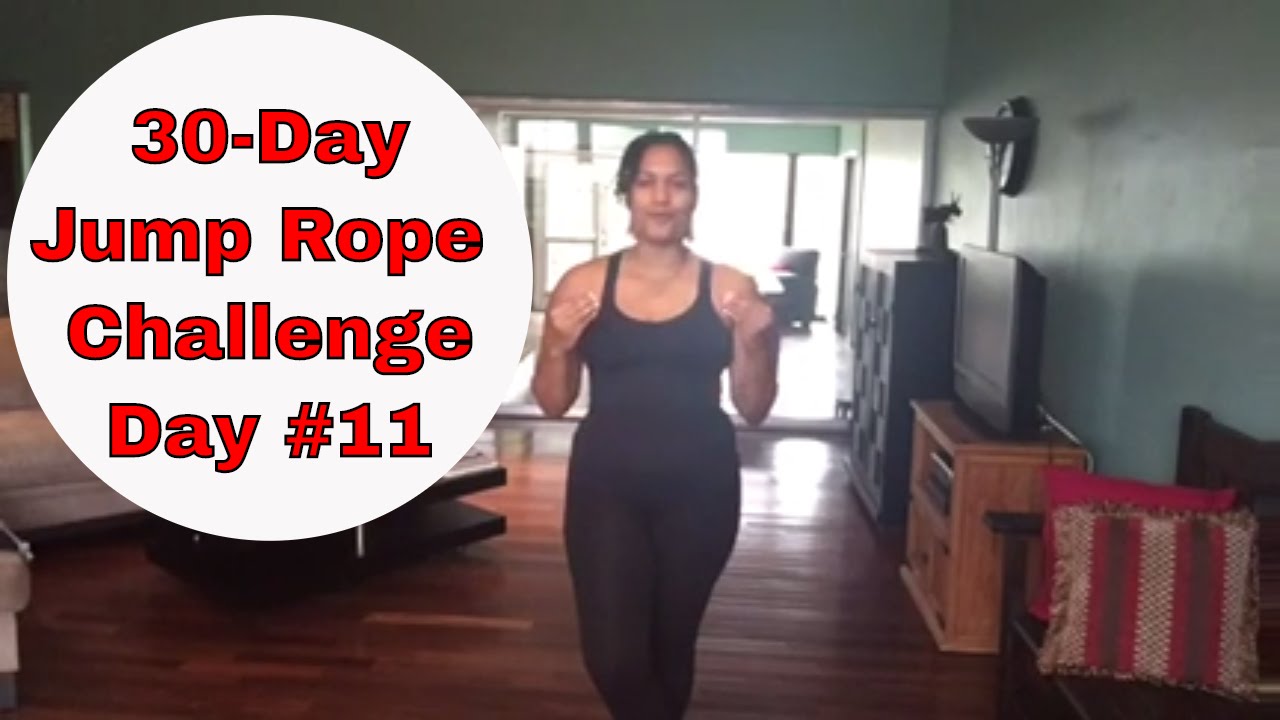 30-Day Jump Rope Challenge | Day #11| Coach La Johnna - YouTube