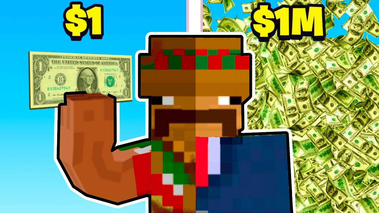 I Became a MEXICAN MILLIONAIRE with ONE Dollar in Minecraft! - YouTube