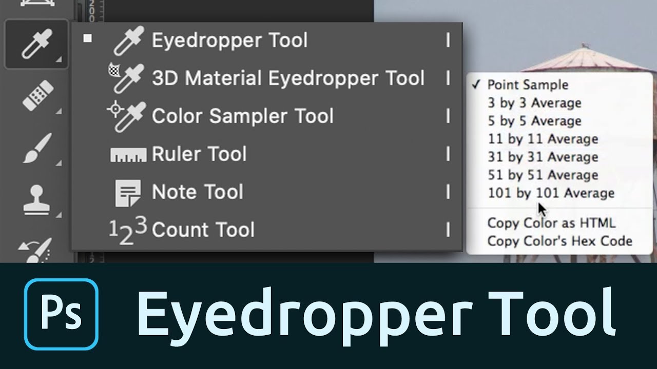 Lecture No 9: Color Eye Dropper Adobe Photoshop 2020 - YouTube