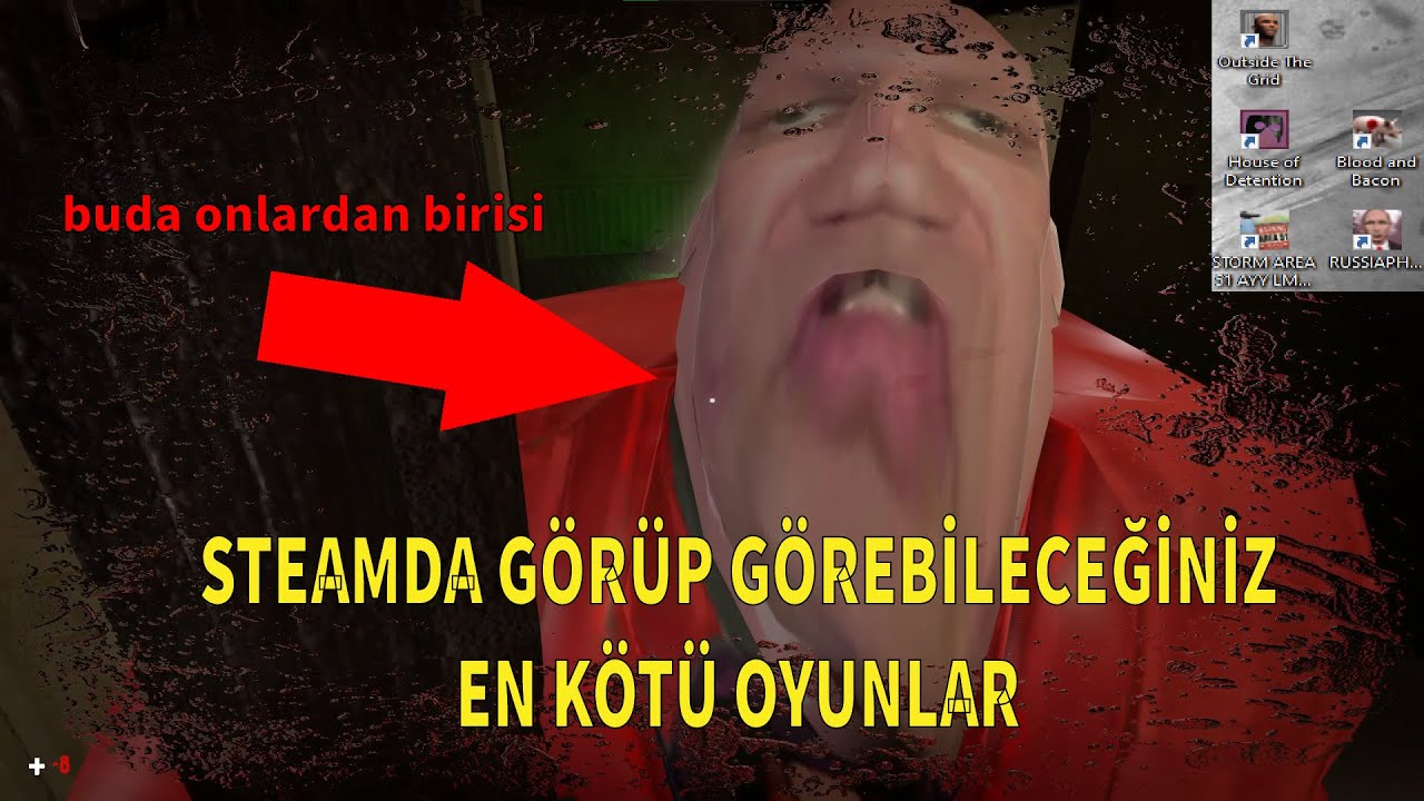 STEAM'İN DİBİ OYUNLAR!!! - YouTube
