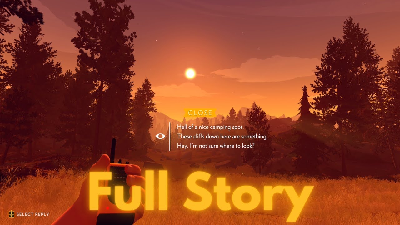Firewatch | Full Story Game Movie | [1440p] - YouTube