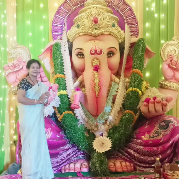 Ganesh karpura Harathi song#అందరూ సులభంగా నేర్చుకొని పాడే గణపతి హారతి ...