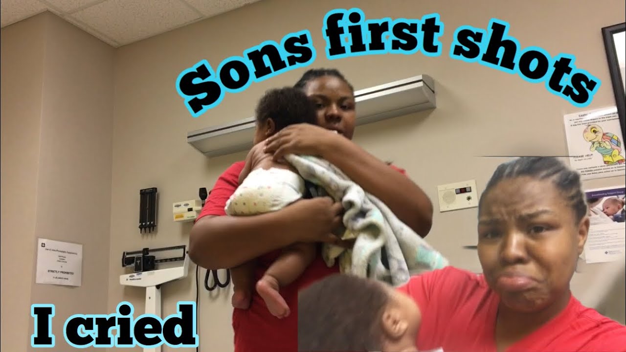 Vlog | Baby gets shots | 2 month doctor visit - YouTube