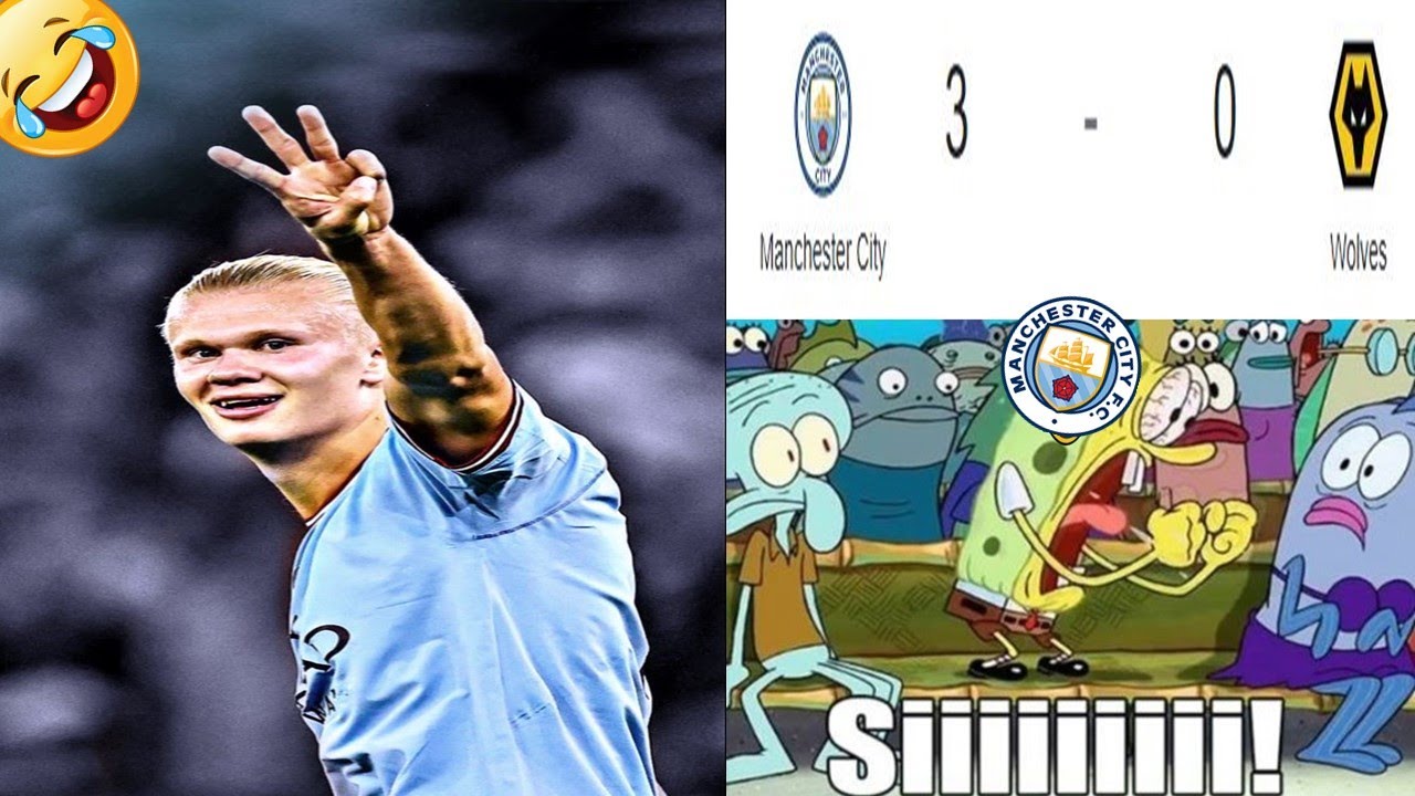 MEMES MANCHESTER CITY 3 WOLVES 0 PREMIER LEAGUE - YouTube