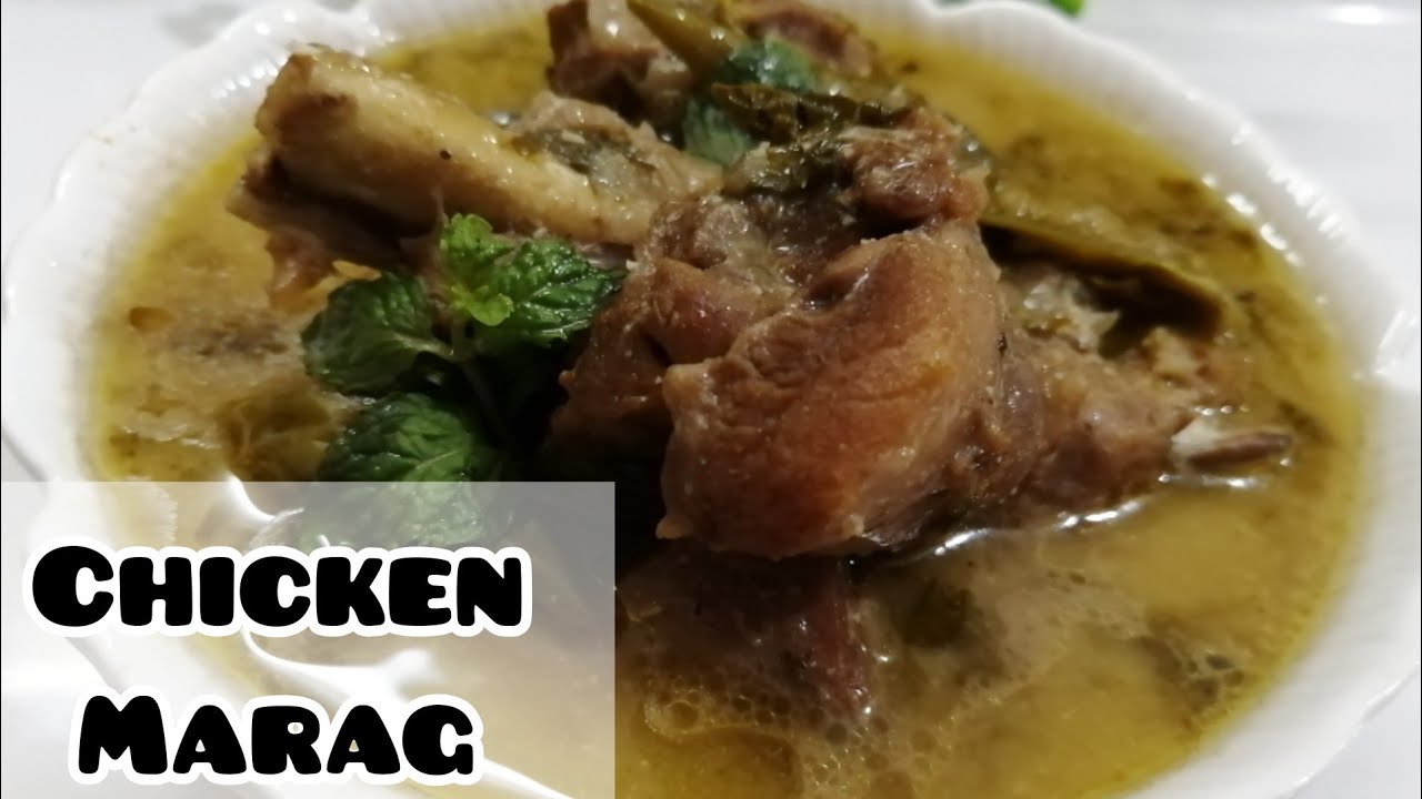 Healthy Delicious Chicken Marag Soup/Chicken Soup Recipes - YouTube