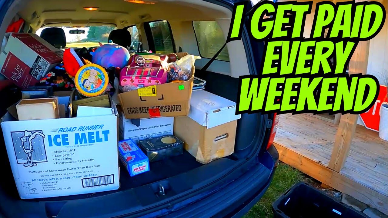 Garage Sale Fail Turns Into a Car Full of Cash - YouTube
