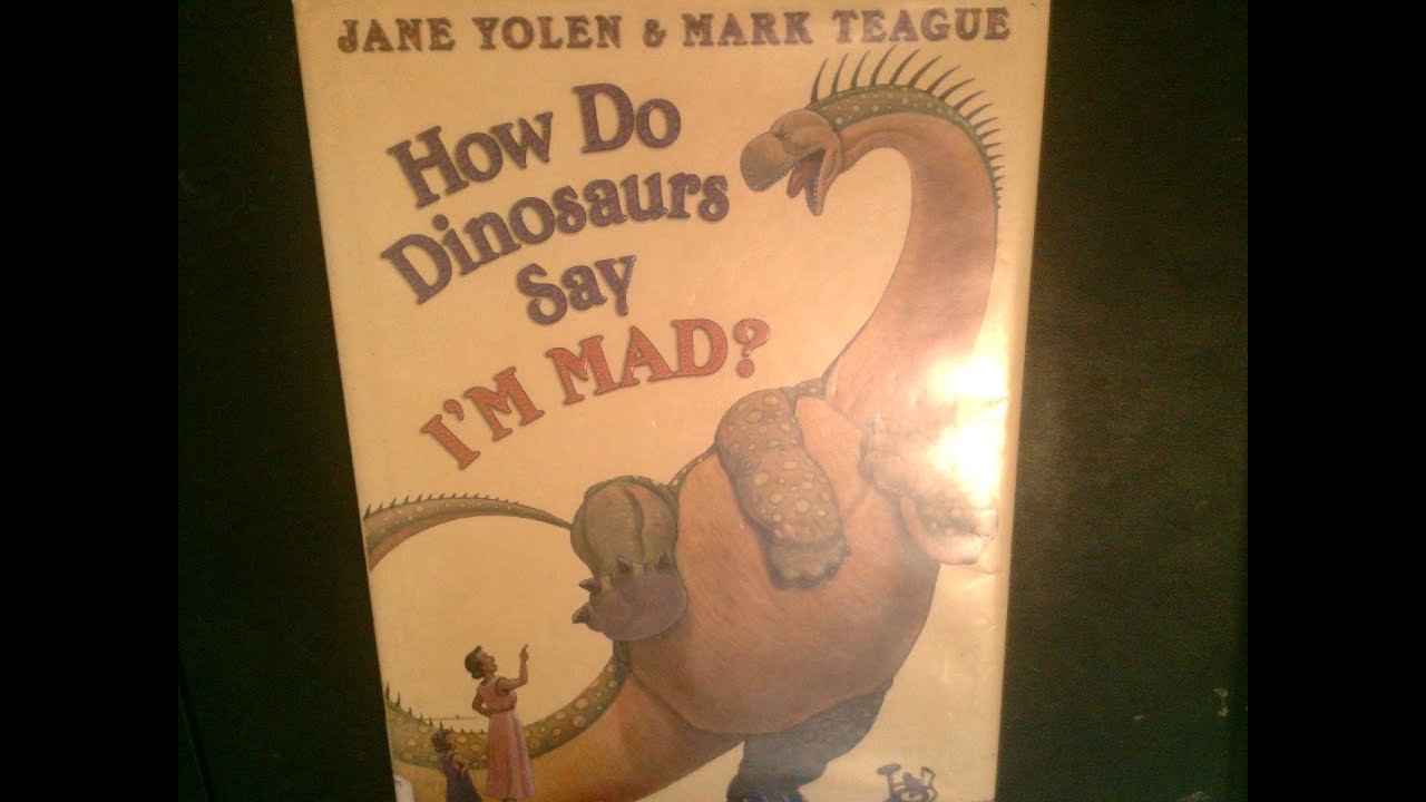 How do Dinosaurs Say I am Mad (Audiobook) - YouTube