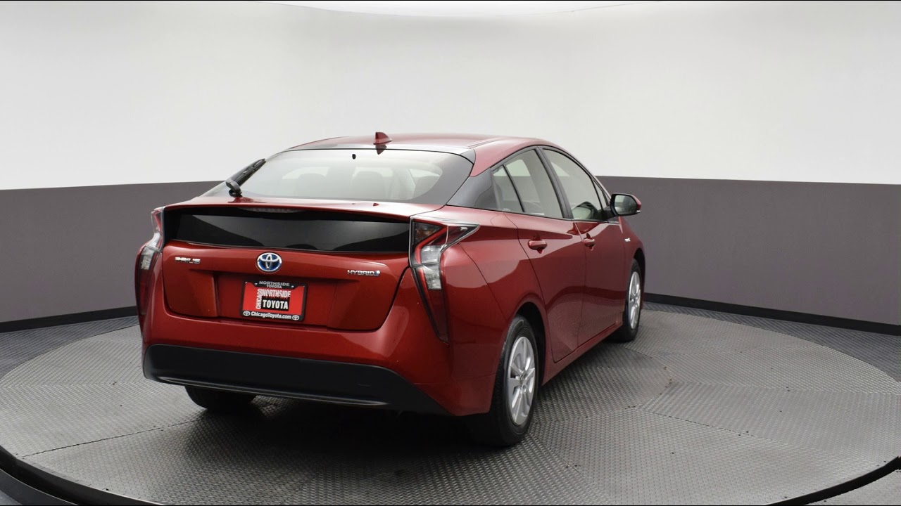 2016 Red Toyota Prius Hatchback #P11473 - YouTube