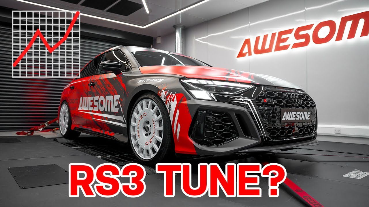 RS3 8Y - STOCK VS TUNED DYNO RUNS - YouTube