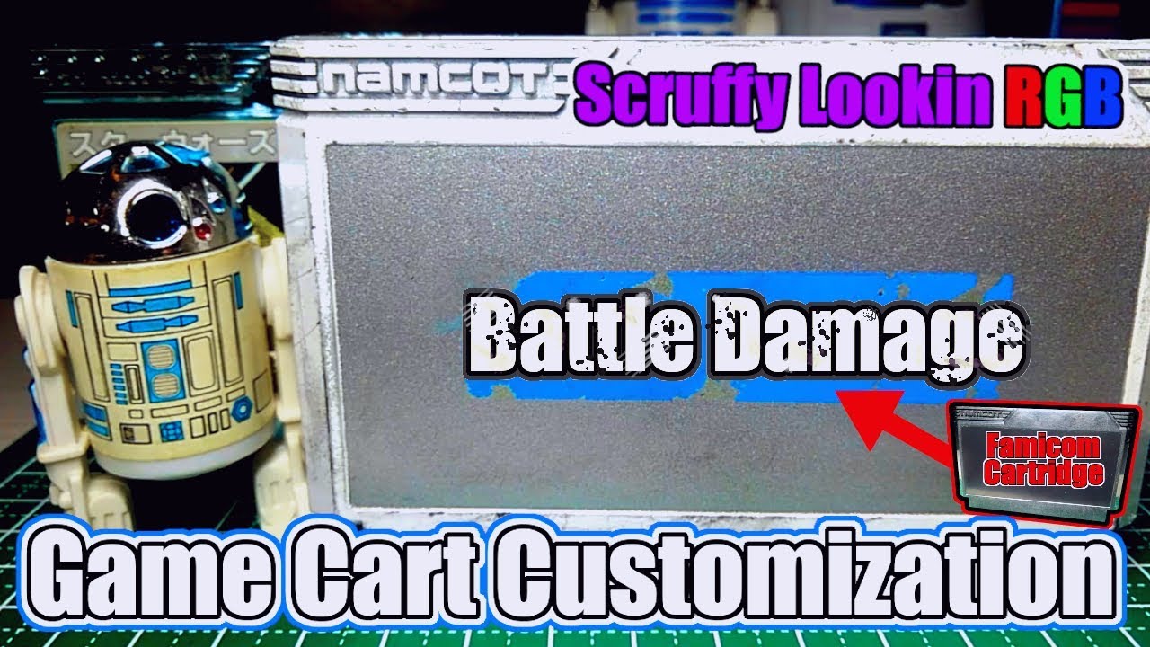 Video Game Cart Customization Battle Damage - YouTube
