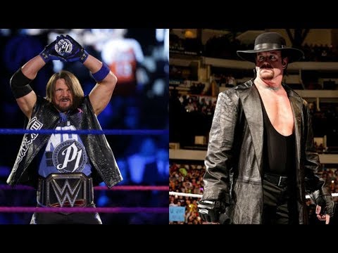 WWE Undertaker vs AJ Styles Wrestlemania Promo - YouTube