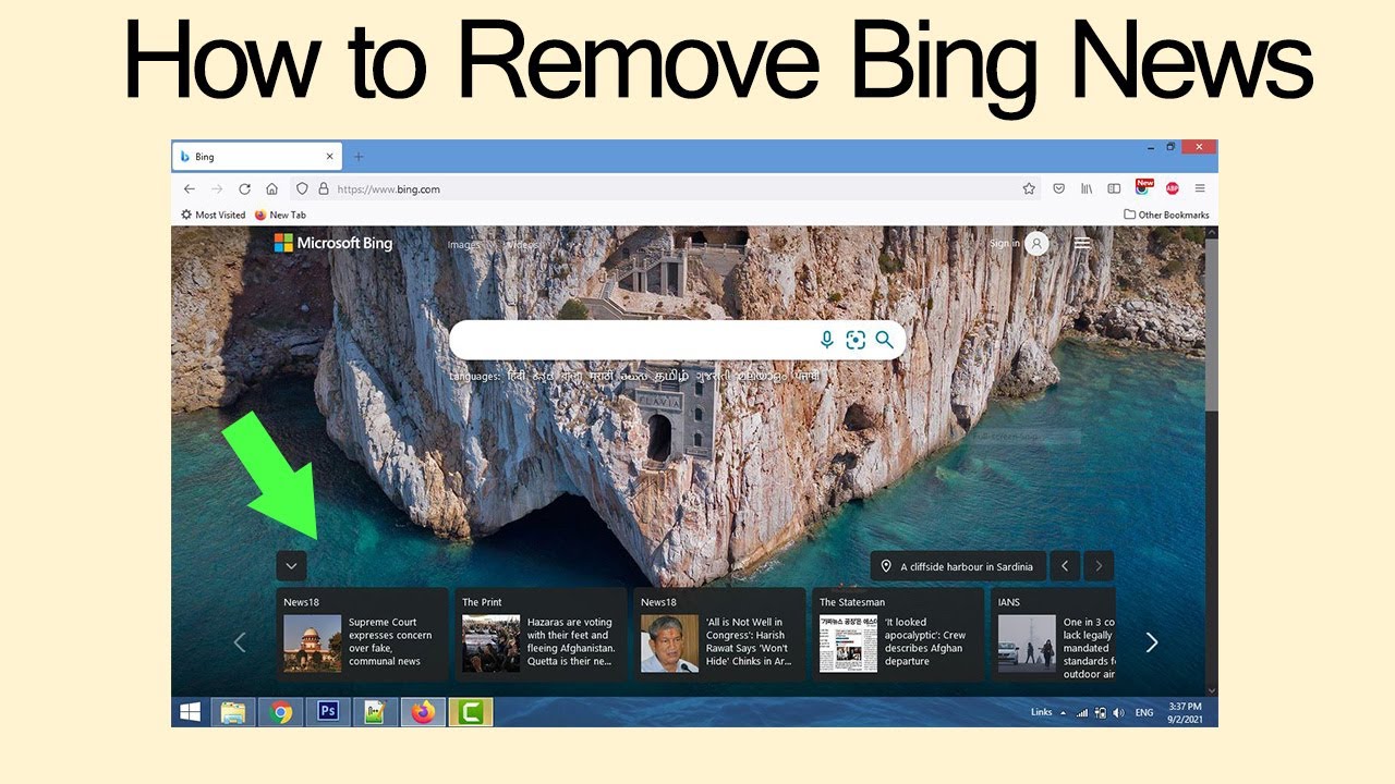 How to get rid of annoying Bing News from home page? // Smart Enough ...
