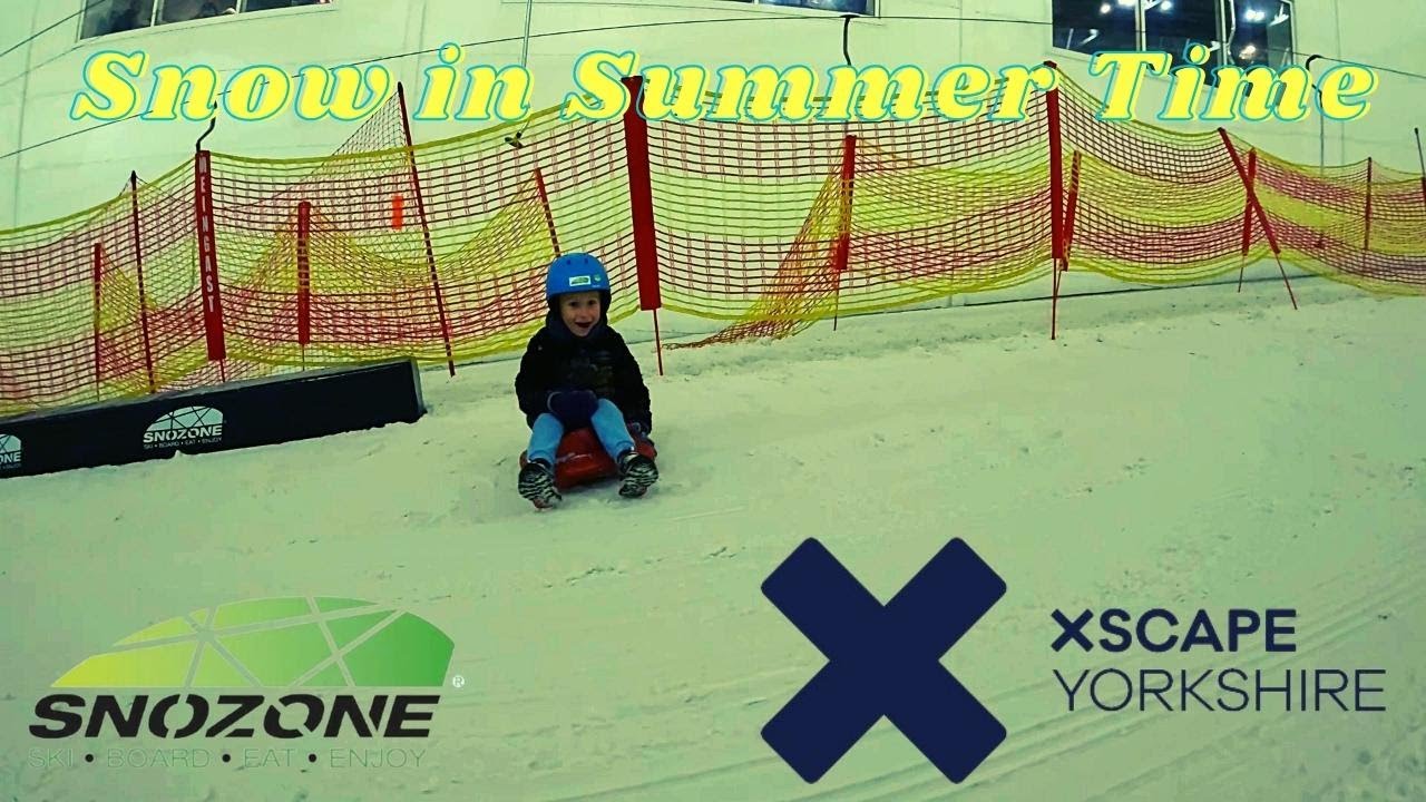 Snozone - Xscape Yorkshire - YouTube