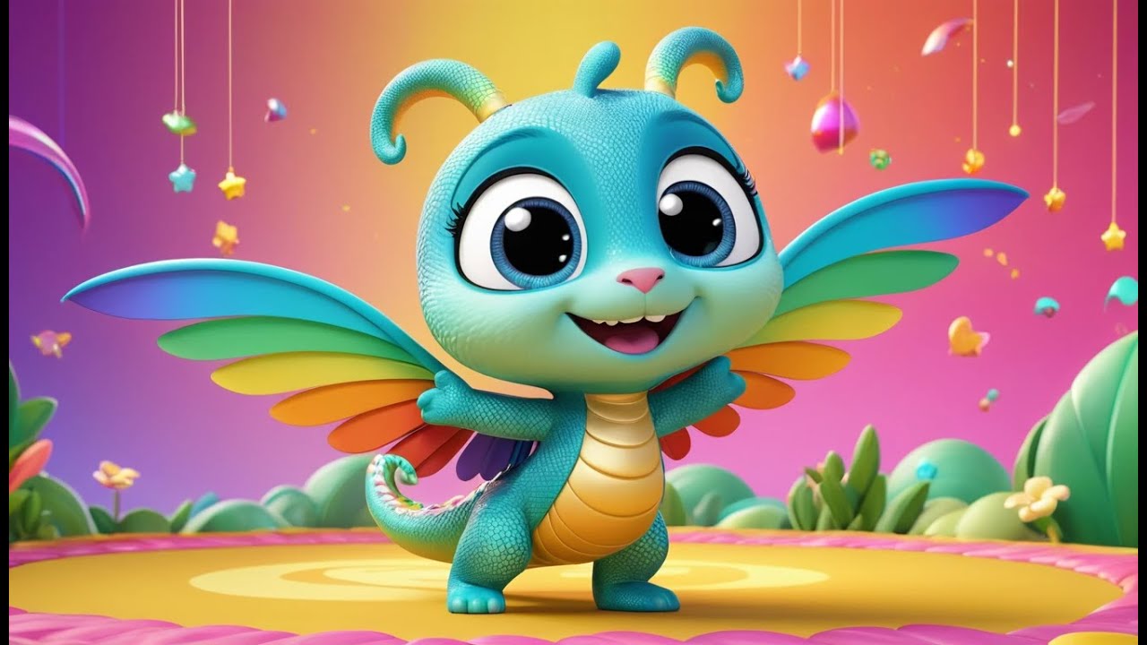 Wheels Go Round and Round – Sky Serpent Express | Magical Train Song ...