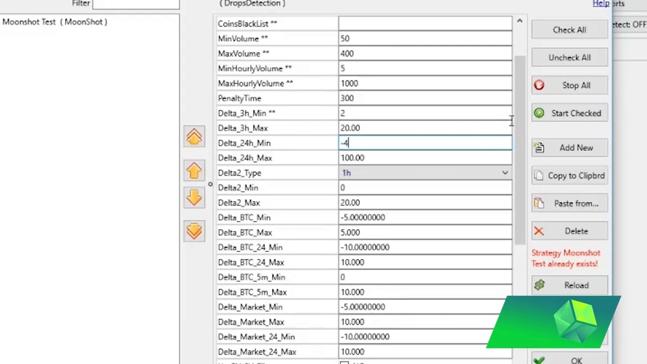 MoonShot Strategy Tutorial and Setup of my version MoonBot ...