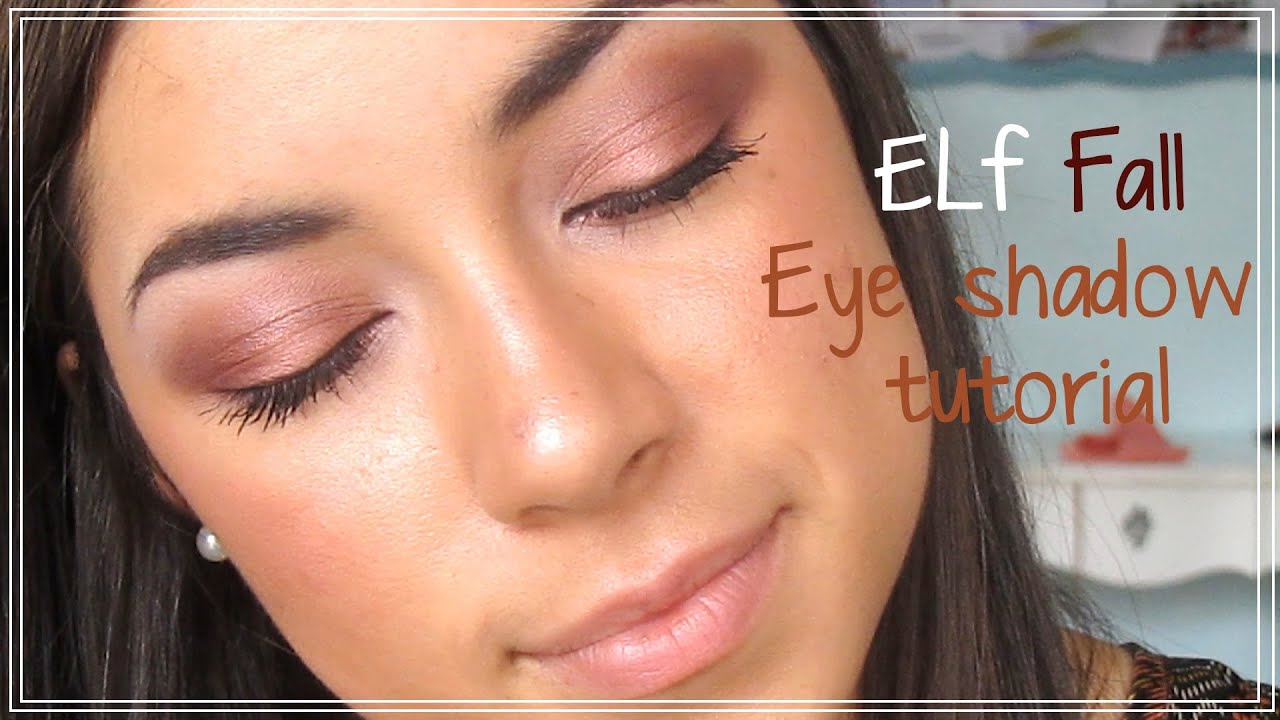 Fall ELF Eye Shadow Tutorial - YouTube