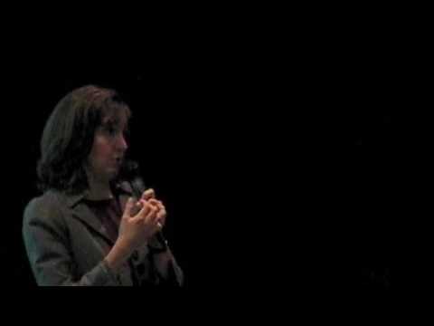 Denise Pope speaks at the Branson School