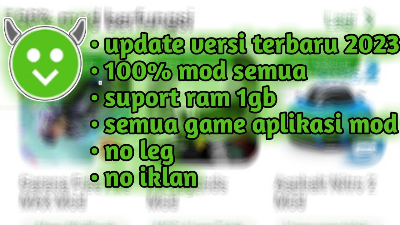 update happy mod terbaru 2023 tampilan baru fitur baru - YouTube