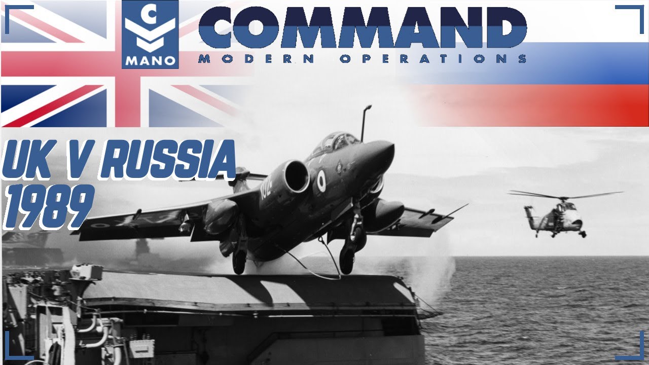 Harrier Strike! | UK vs Russia | Naval Engagement in the North Sea 1989 ...