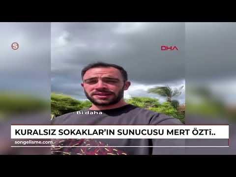 Kuralsız Sokaklar'ın sunucusu Mert Öztürk, Dominik'te kaza geçirdi