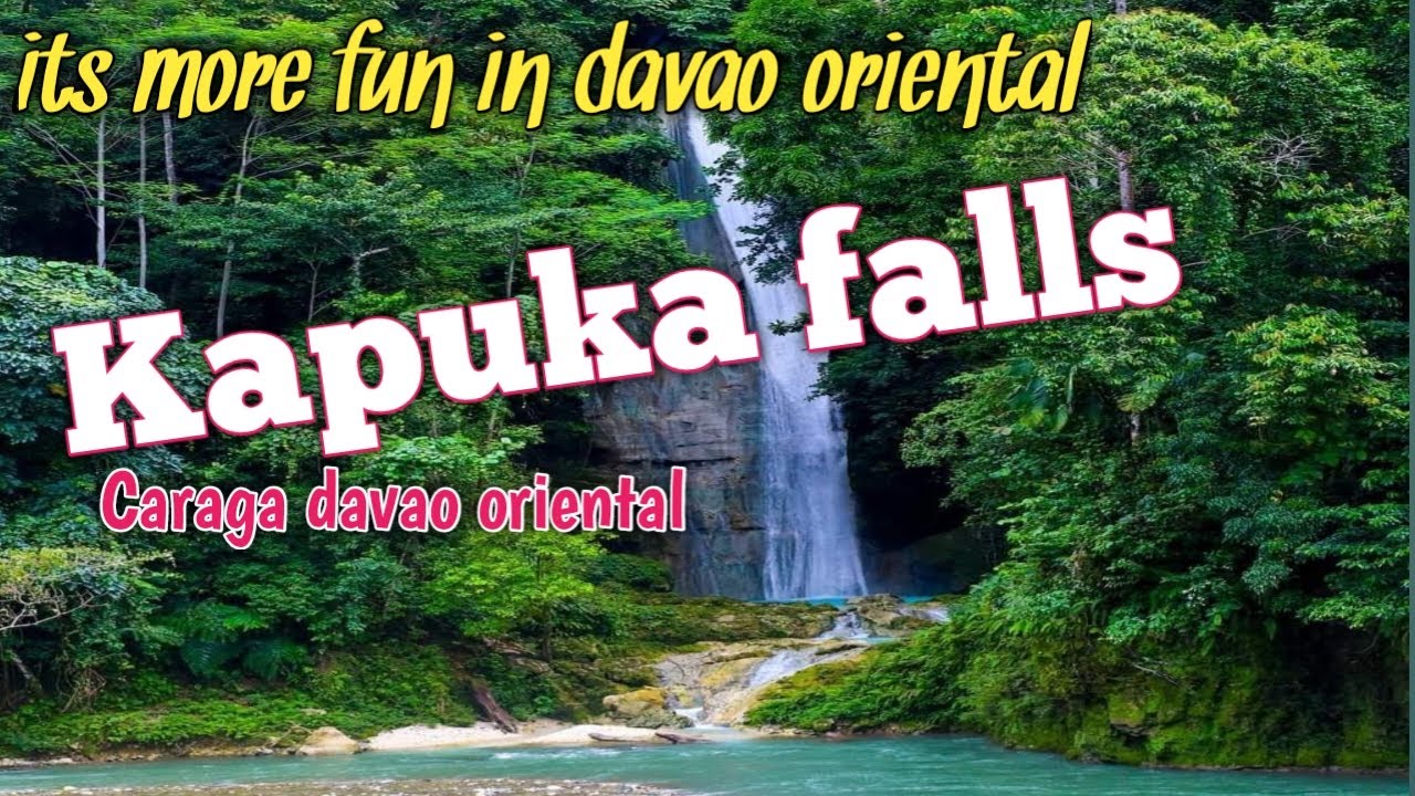 Kapuka Falls majestic waterfalls with rock formation AT CARAGA DAVAO ...