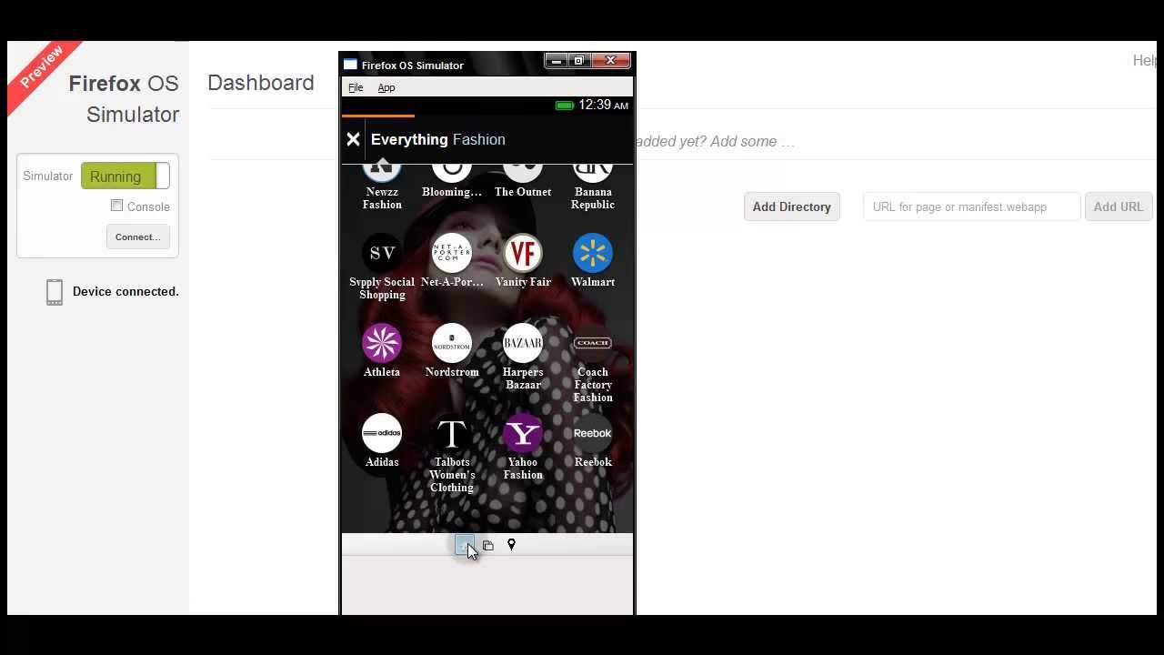 Firefox OS Simulator v3.0 Running in Windows - In-depth Overview - YouTube