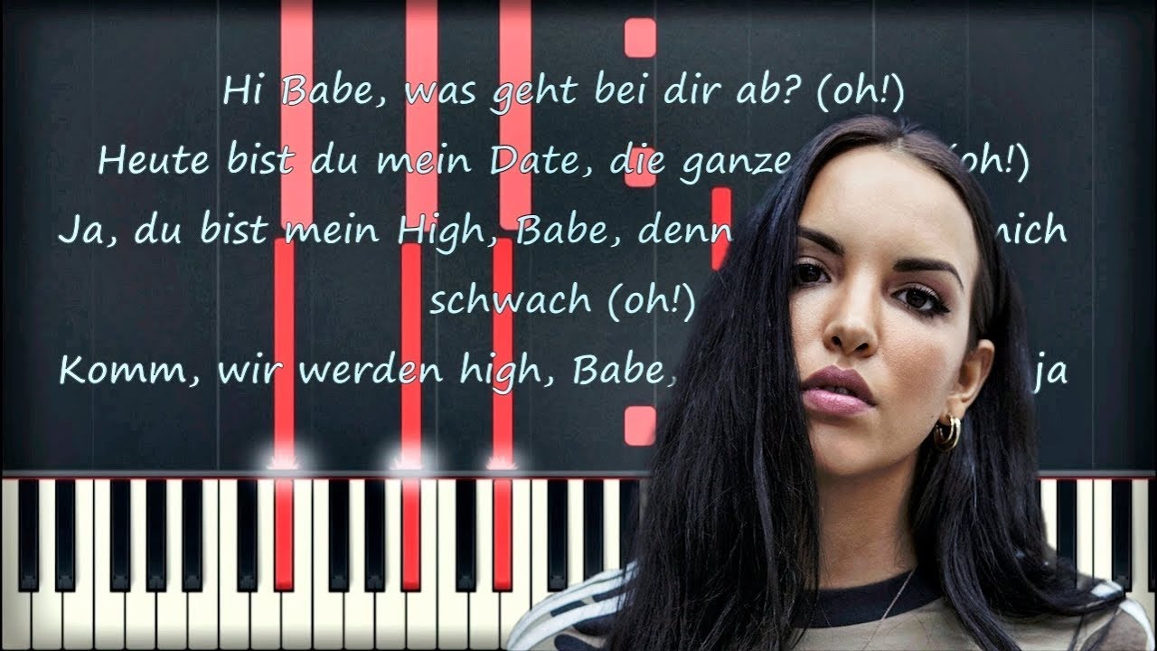 Juju - Hi Babe | Piano Cover | Instrumental Karaoke Lyrics - YouTube