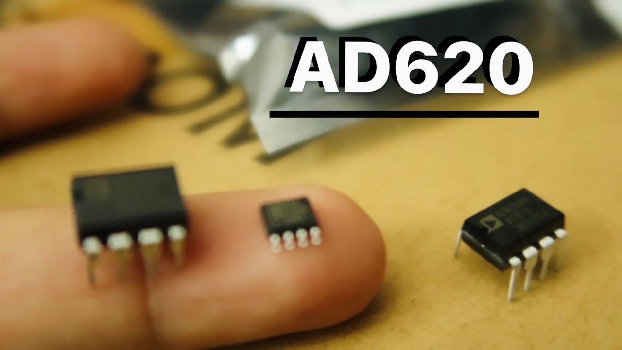 VE LAS SEÑALES del CUERPO - AD620 Amplificador de Instrumentacion ...