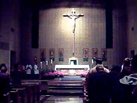 Saint Matthew Cathedral - Part 1. Catholic Mass ~ South Bend, Indiana ...