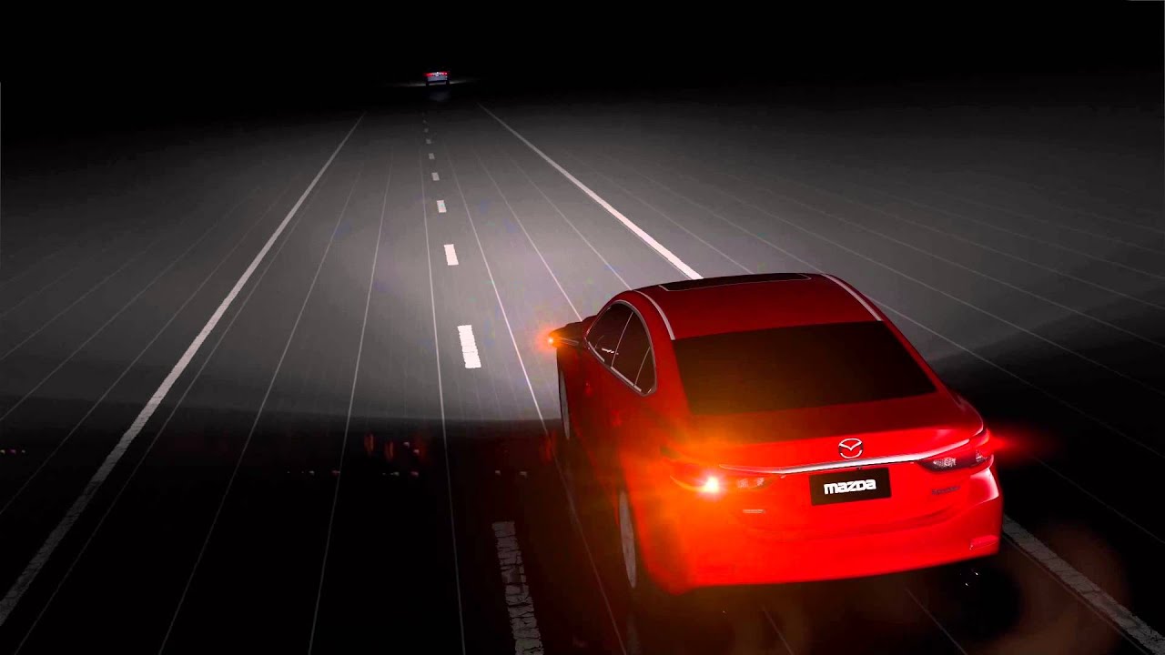 i-ACTIVSENSE® - High Beam Control System | Car Safety | Mazda USA - YouTube