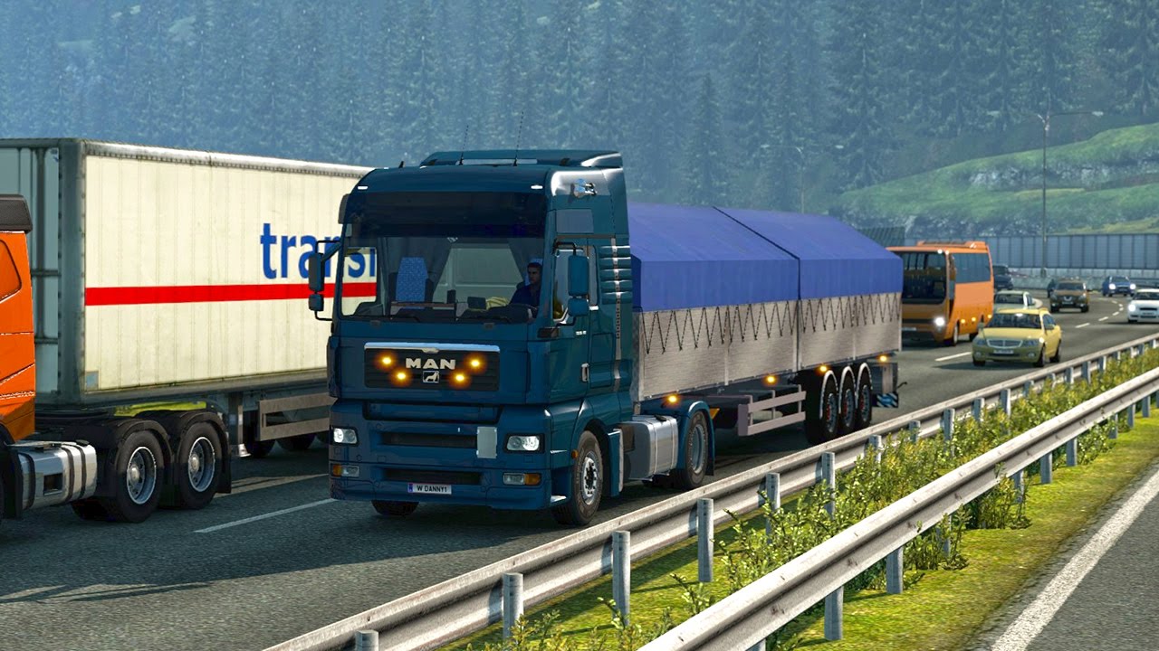 ETS2 MAN TGA MOD Trip to Italy p2 (Euro Truck Simulator 2) - YouTube