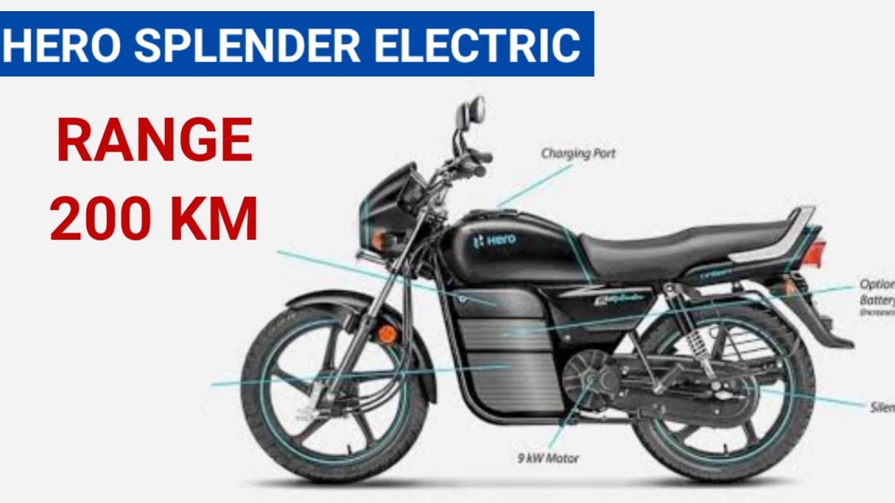 मात्र ₹80 हजार में मार्केट में तहलका मचाने आ गई Splendor EV - YouTube