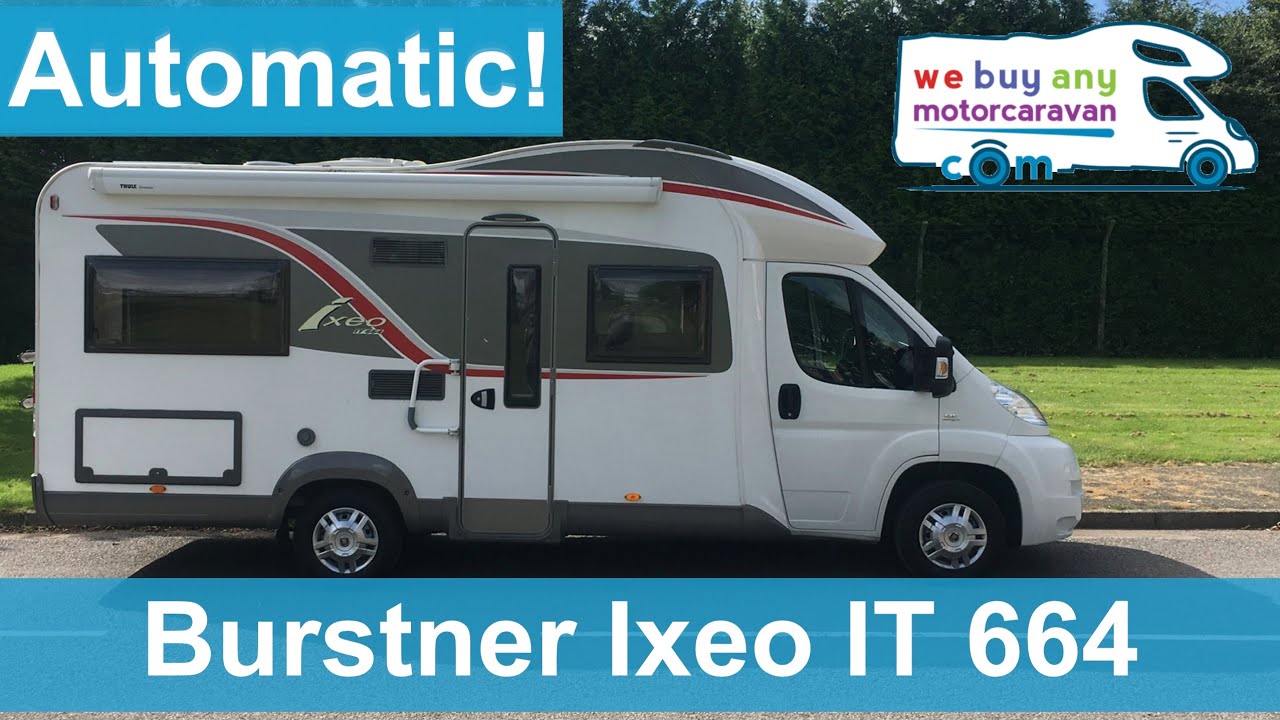Burstner Ixeo IT 664 Motorhome Review - WeBuyAnyMotorcaravan.com - YouTube