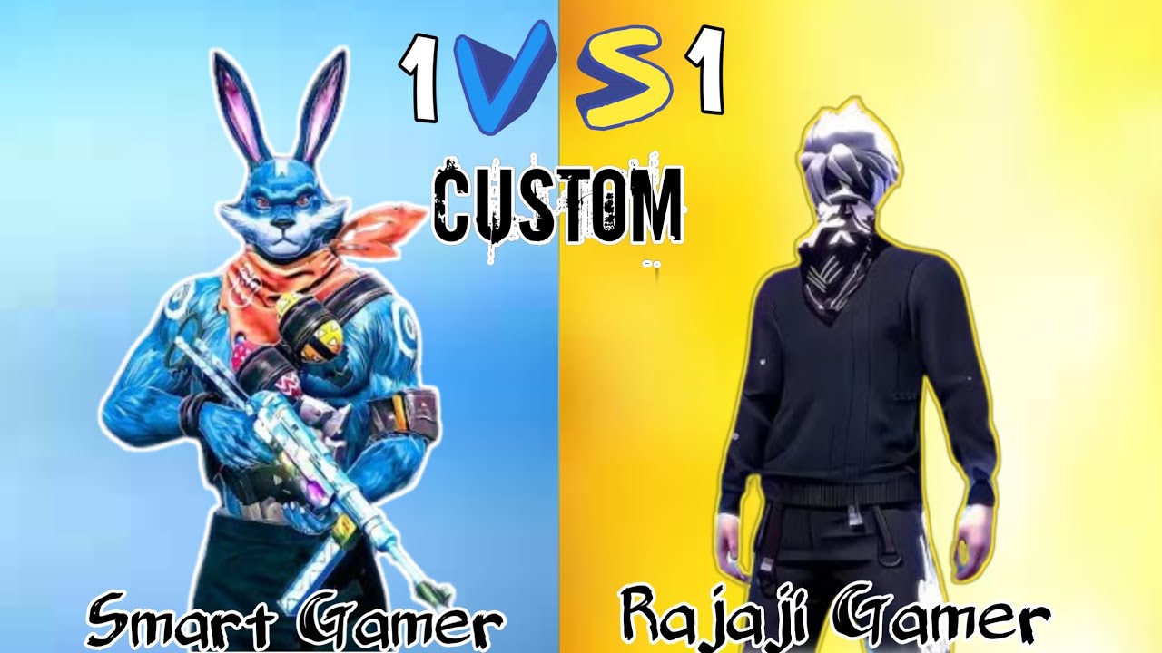 Smart Gamer Vs Rajaji Gamer (custom) 1v1!!who will win ? - YouTube
