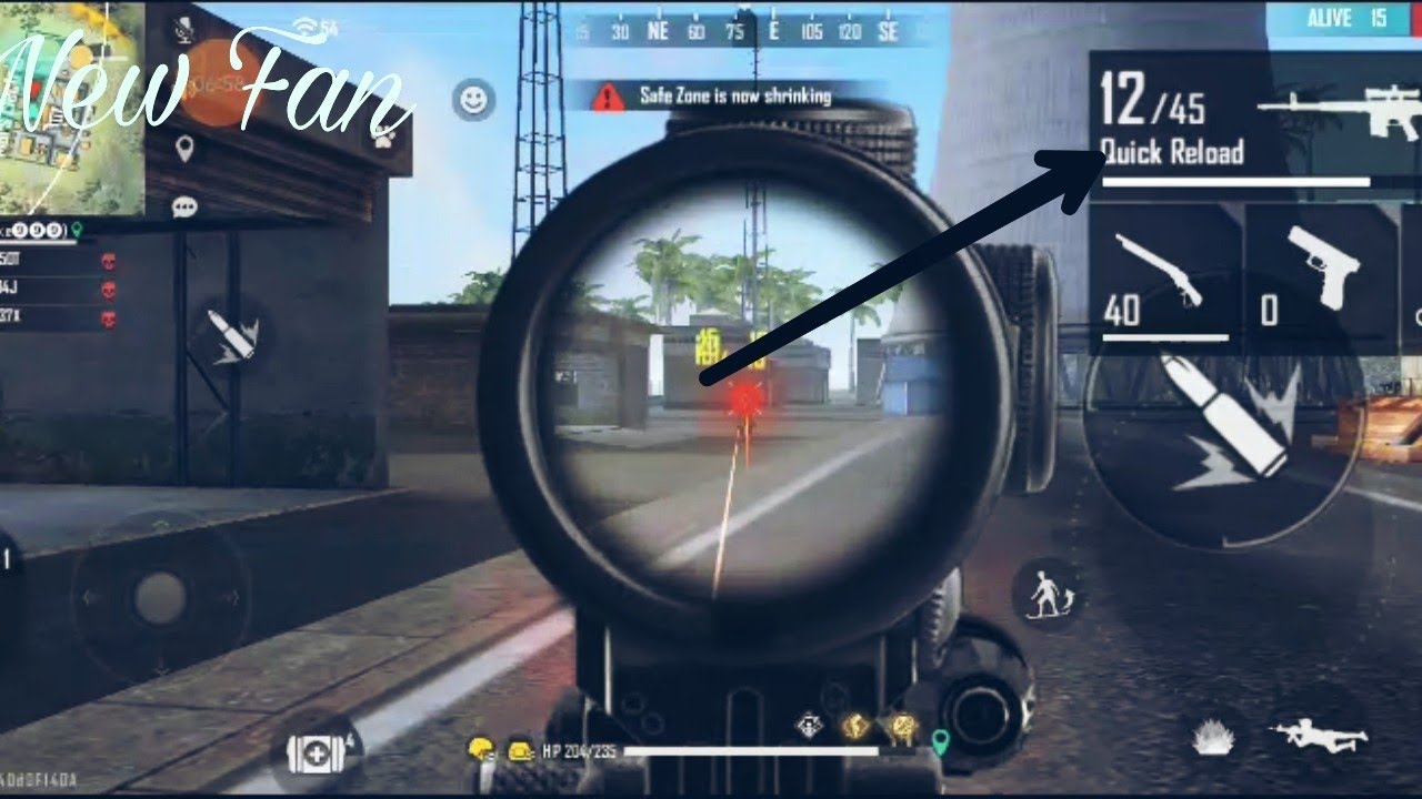 Free Fire New Gan Game Play | Free Fire New Gan | Free fire classic ...