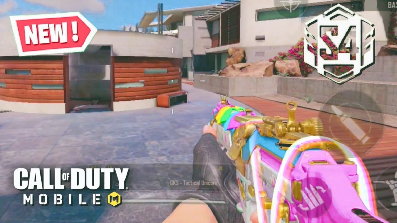 *NEW* GKS TACTICAL UNICORN SKIN in CALL OF DUTY MOBILE + SEASON 4 ALL GUN LEAKS AND GAMEPLAY ...