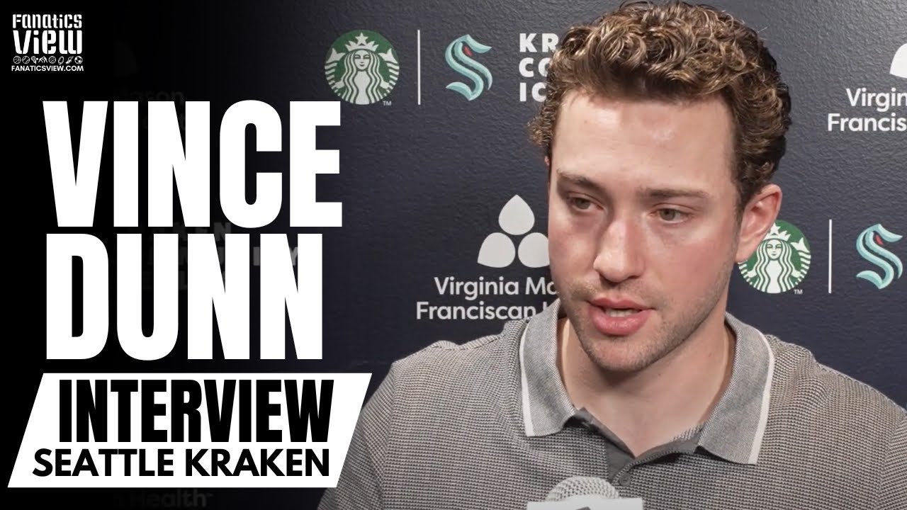 Vince Dunn Recaps Seattle Kraken 2023-2024 Season & Not Being Able to ...