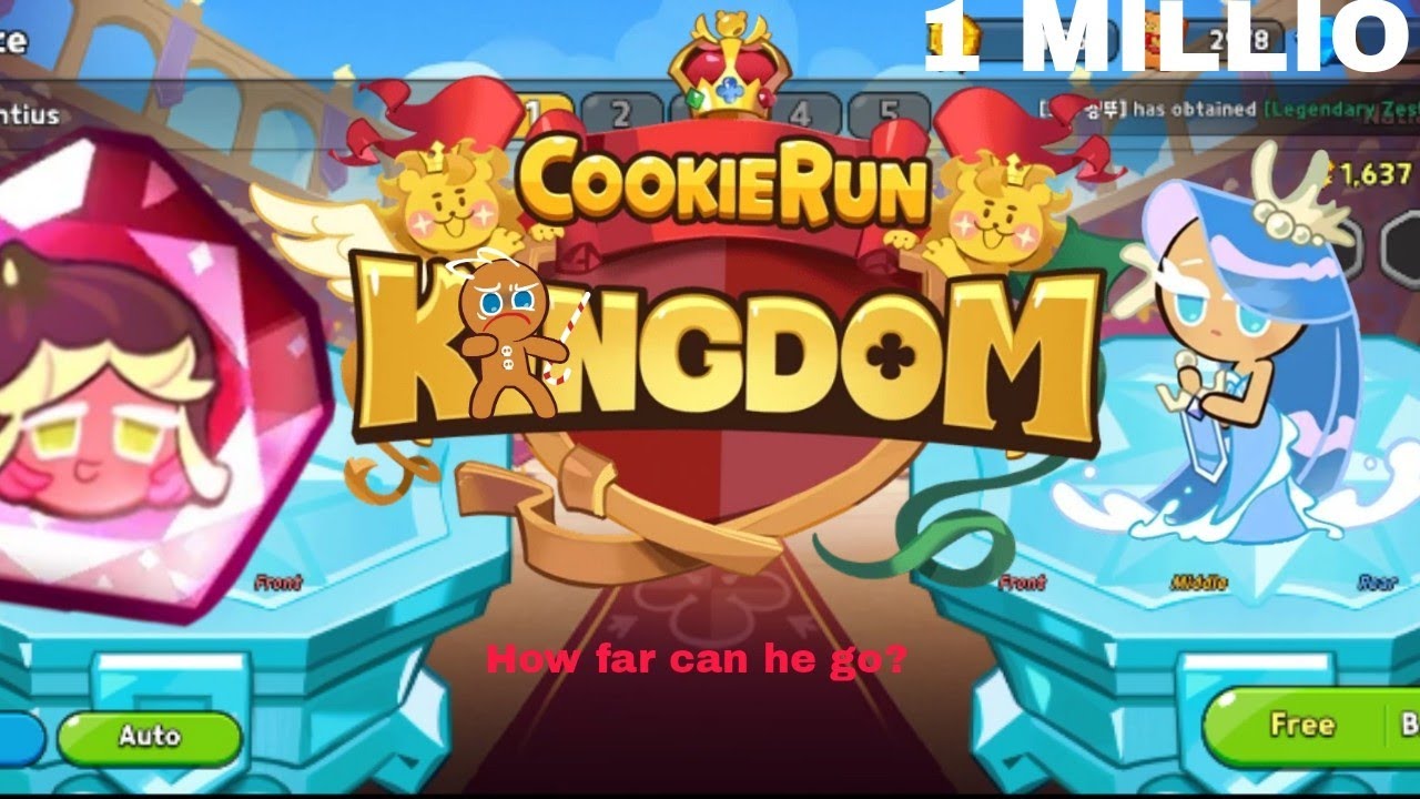 How far can the worst epic cookie go in cookie run kingdom? - YouTube