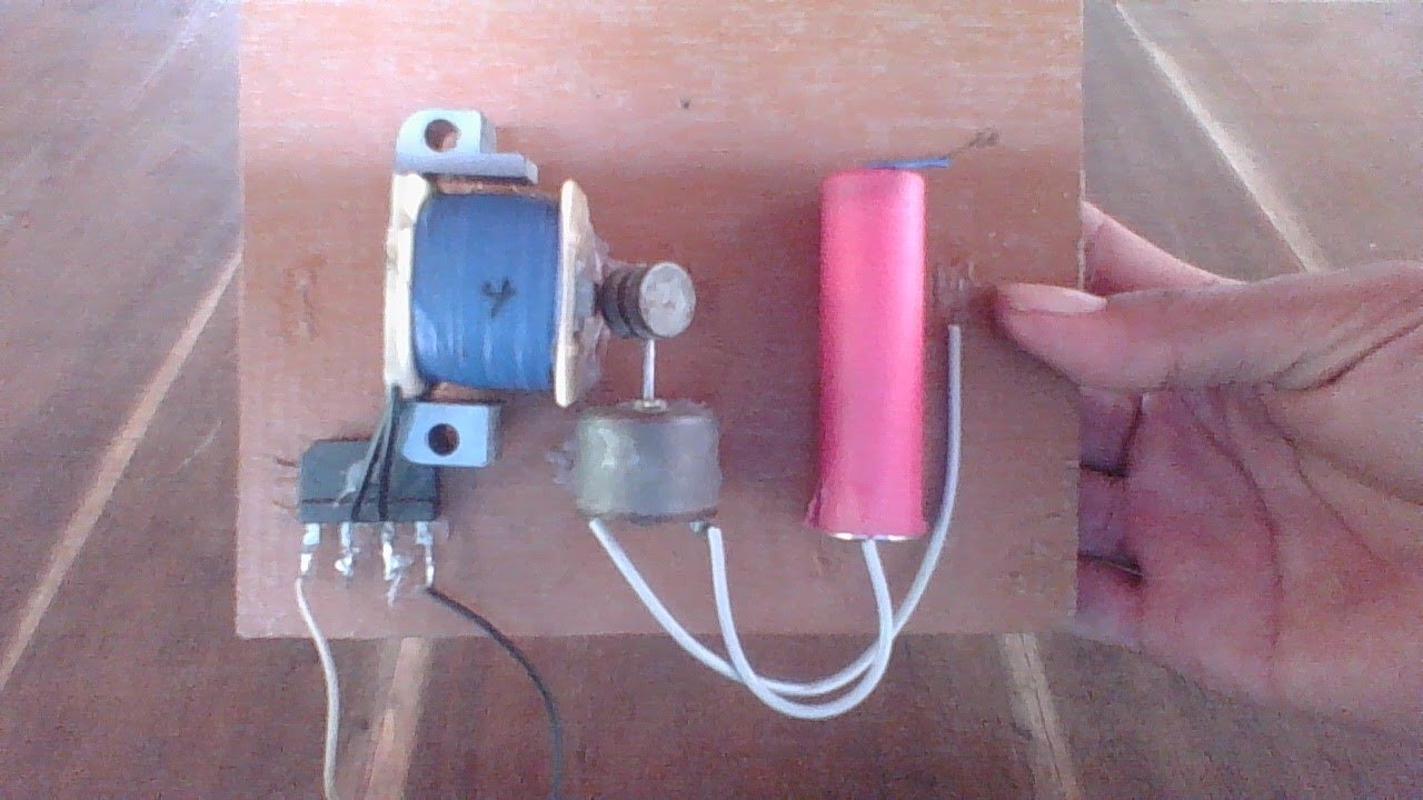 22.5V DC Energy generator , from 3.7V to 22.5V DC - YouTube
