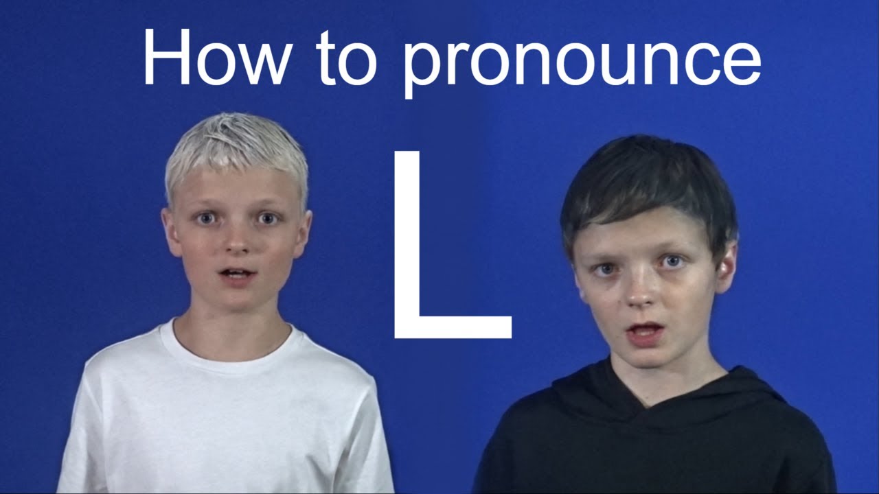 How to Pronounce the L sound - YouTube