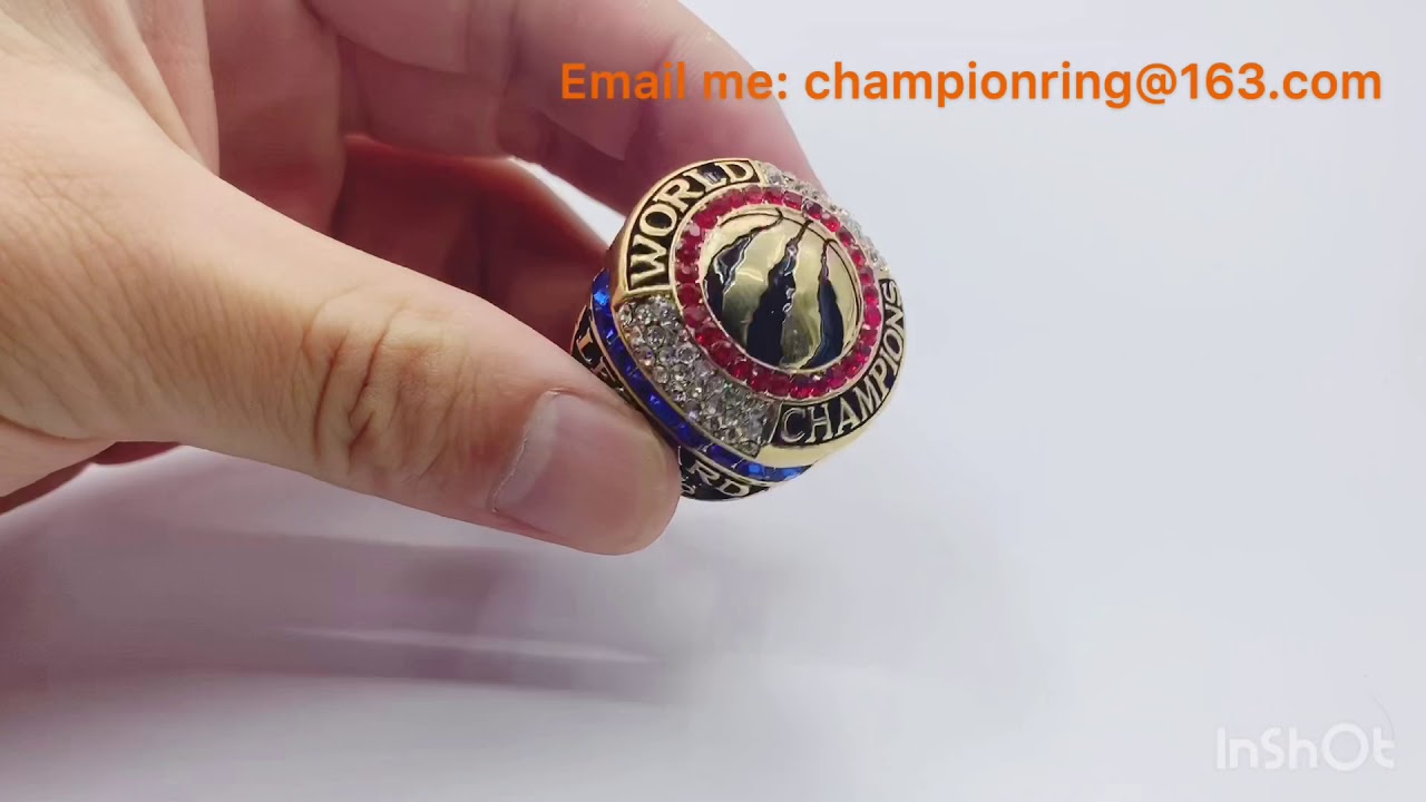 NBA 2019 Toronto raptors championship ring for fans - YouTube