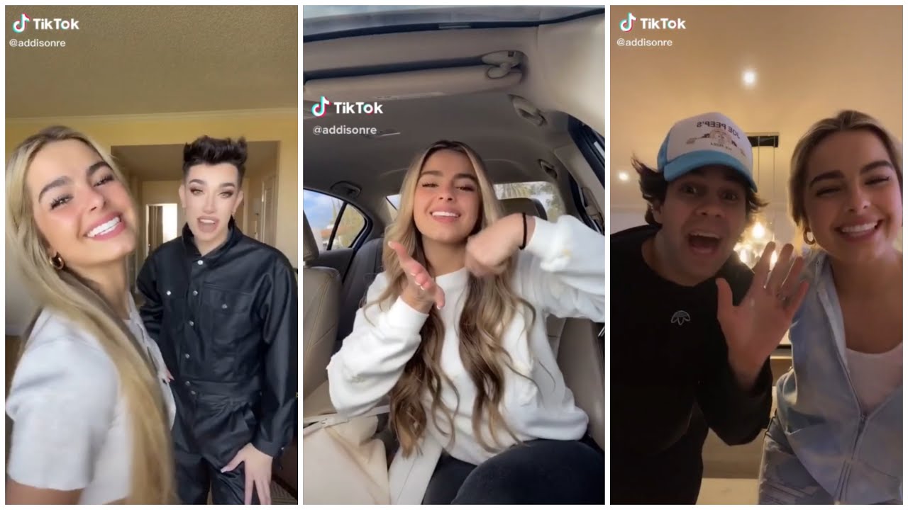 Addison Rae TikTok Compilation (February Part 3) - YouTube