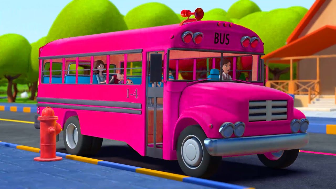 Wheels On The Bus + Old MacDonald Had A Farm | Kids Nursery Rhymes ...