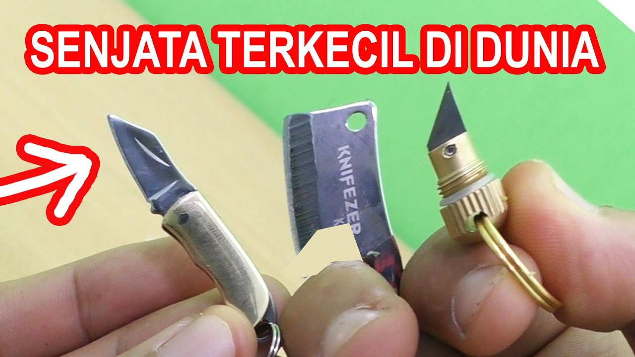 3 ALAT UNIK PISAU TERKECIL TERSEMBUNYI DAN MULTIFUNGSI - YouTube