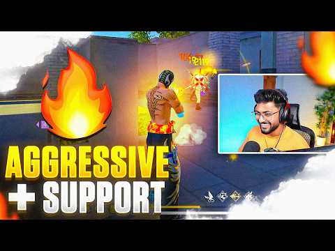 BEST SUPPORTER MUNNA BHAI AGREESIVE GAMEPLAY 🔥 - Free Fire Telugu - MBG ARMY