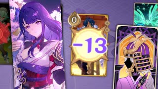 Raiden Shogun u0026 The Emblem Helmet | Genshin Impact TCG | Doovi