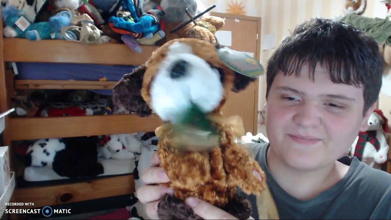 dan dee dancing barking musical christmas puppy - YouTube