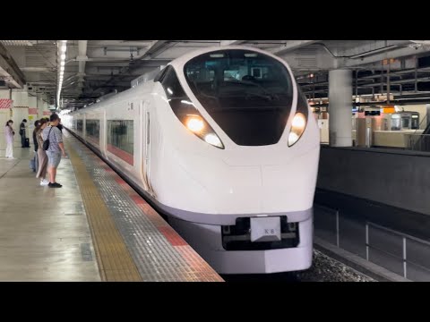 E657系ｶﾂK8編成が北千住駅3番線を通過するシーン（2024.6.29.8:53） - YouTube