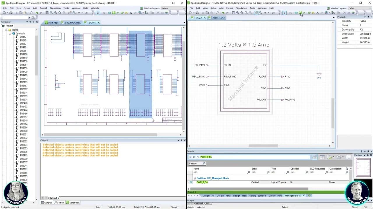 Concurrent schematic design demonstration Xpedition Enterprise| PCB ...