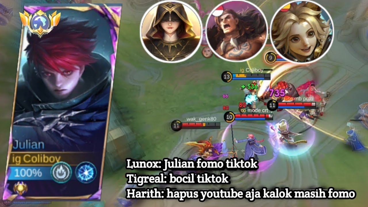 Game play julian Build terbaru Rose gold + queens wings .build top ...